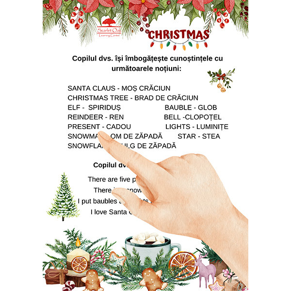 Christmas Basic Pack Fise De Lucru In Limba Engleza Scarlet Oak Christmas Basic Pack Fise De Lucru In Limba Engleza Scarlet Oak
