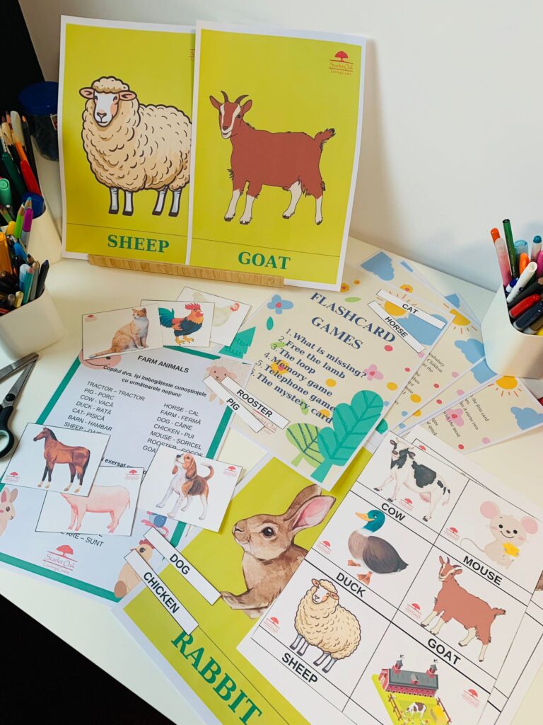 Farm Animals (Year 2 of study) - Plus Pack - Fise de Lucru in Limba ...